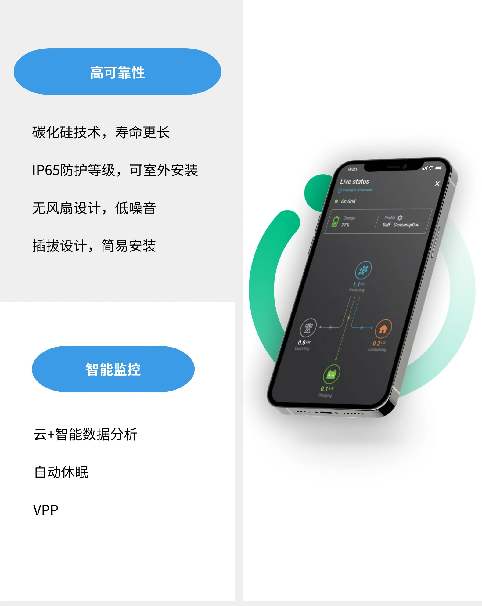 ISUNA 三相混合逆变器10-20kW - Isuna三相10-20kW - 户用储能混合逆变器 - 产品中心 - 深圳市盛弘艾苏娜能源科技有限公司